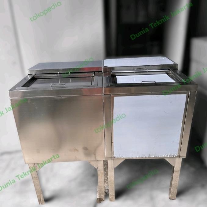 Jual [New] Promo!!! Ice Bin Stainless / Tempat Es Batu Stainless ...