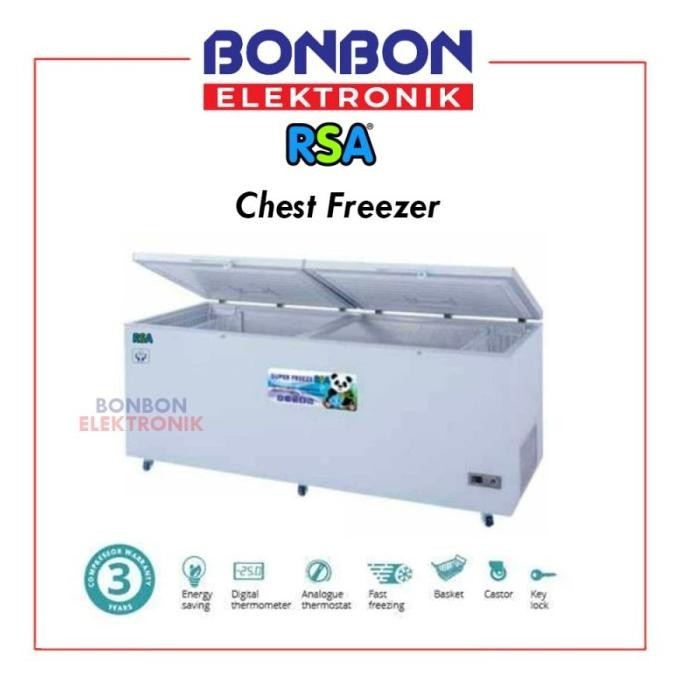 Jual [New] Rsa Chest Freezer 1050L Cf 1200 / Cf1200 1050 Liter | Shopee ...