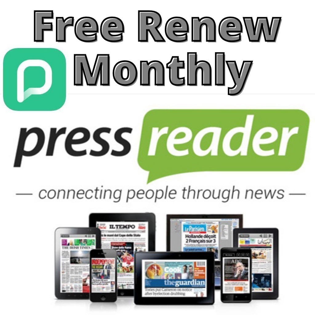 Jual Pressreader Premium Subscription Lifetime - Unlock all magazine ...
