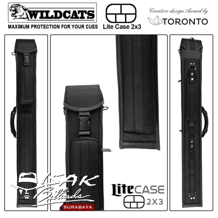 Jual Toronto Wildcats 2X3 191 Hard Lite Cue Case Tas Stick Billiard ...