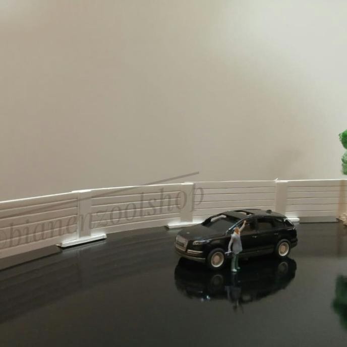 Jual Miniatur Tembok Beton Pagar Pembatas Jalan Kereta Diorama Maket ...