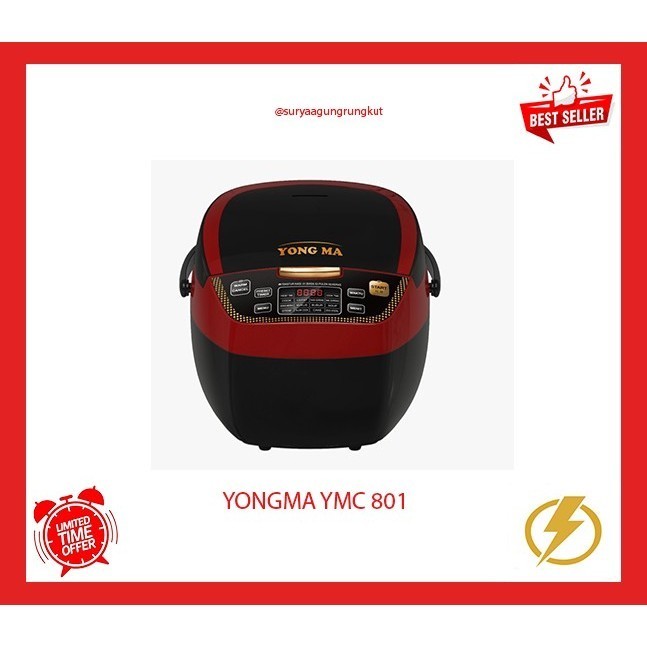 Jual MAGIC COM YONGMA 2 L DIGITAL - YMC 8017 | Shopee Indonesia