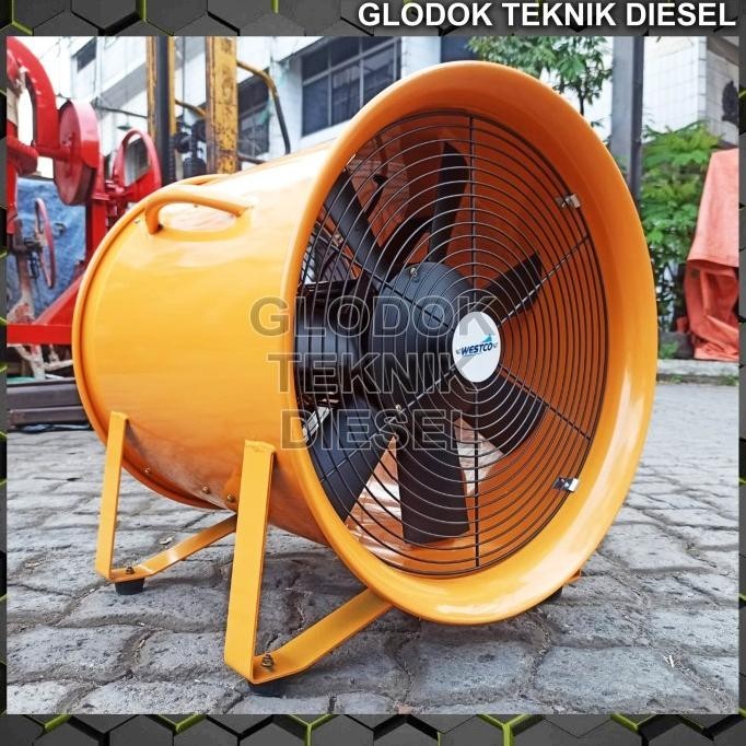 Jual Westco Portable Axial Ventilator Blower Fan 12 Inch Exhaust Sht 30 Ori | Shopee Indonesia