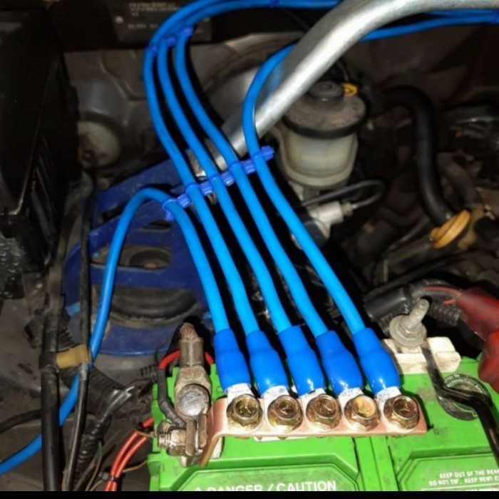 Jual Grounding Cable Master Auto 10Mm 5Titik Header 5Lubang | Shopee ...