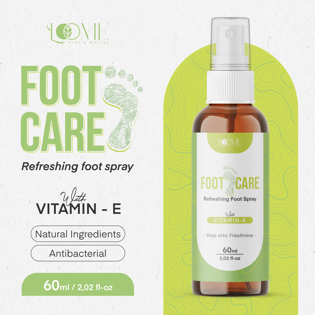 Jual Foot Care - Natural Refreshing Foot Spray / Anti Bau Kaki, Anti ...