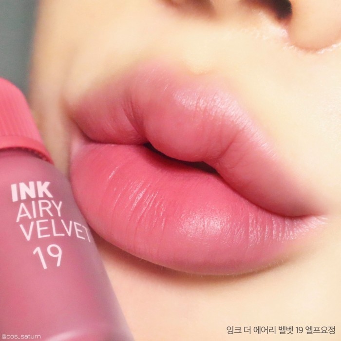 Jual PERIPERA INK AIRY VELVET 19 ELF LIGHT ROSE LIPTINT KOREA OMBRE ...