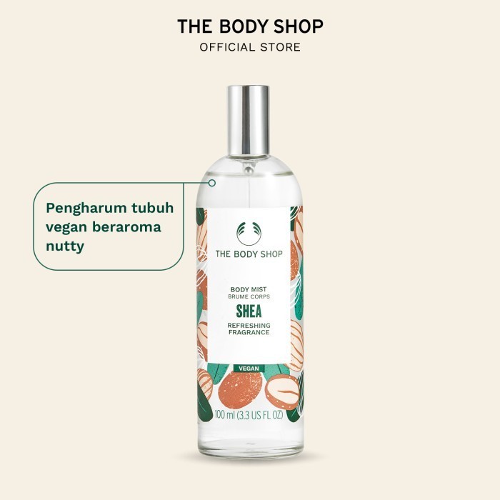 Jual The Body Shop Shea Body Mist 100ml | Shopee Indonesia