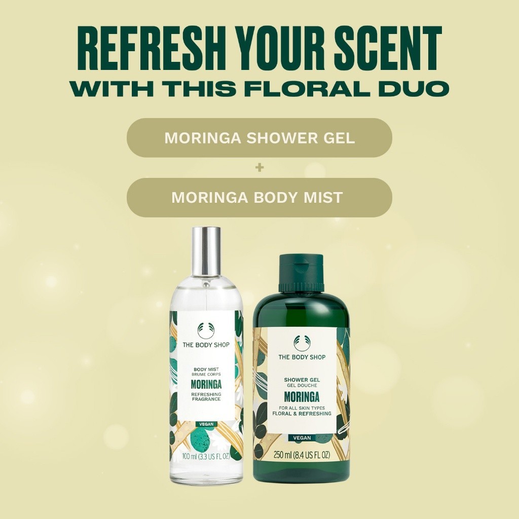 Jual The Body Shop Moringa Body Mist 100ml | Shopee Indonesia