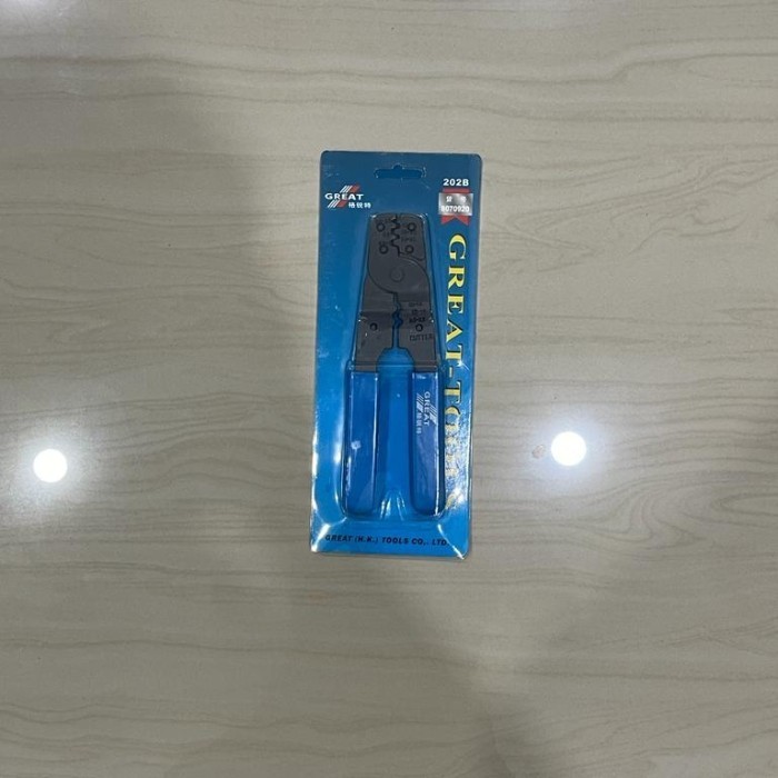 Jual Tang Skun Kabel Great Crimping Tools 8" 200Mm | Shopee Indonesia