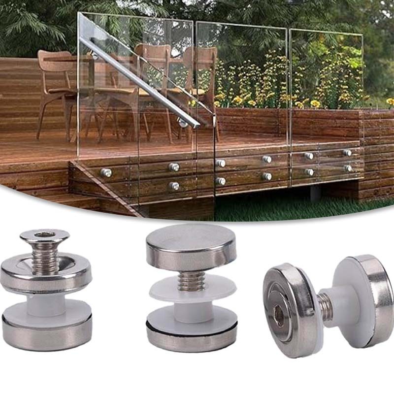 Jual 5pcs Baut Kaca Set Baut Penjepit Kaca Tiang Railing Tangga Baut ...