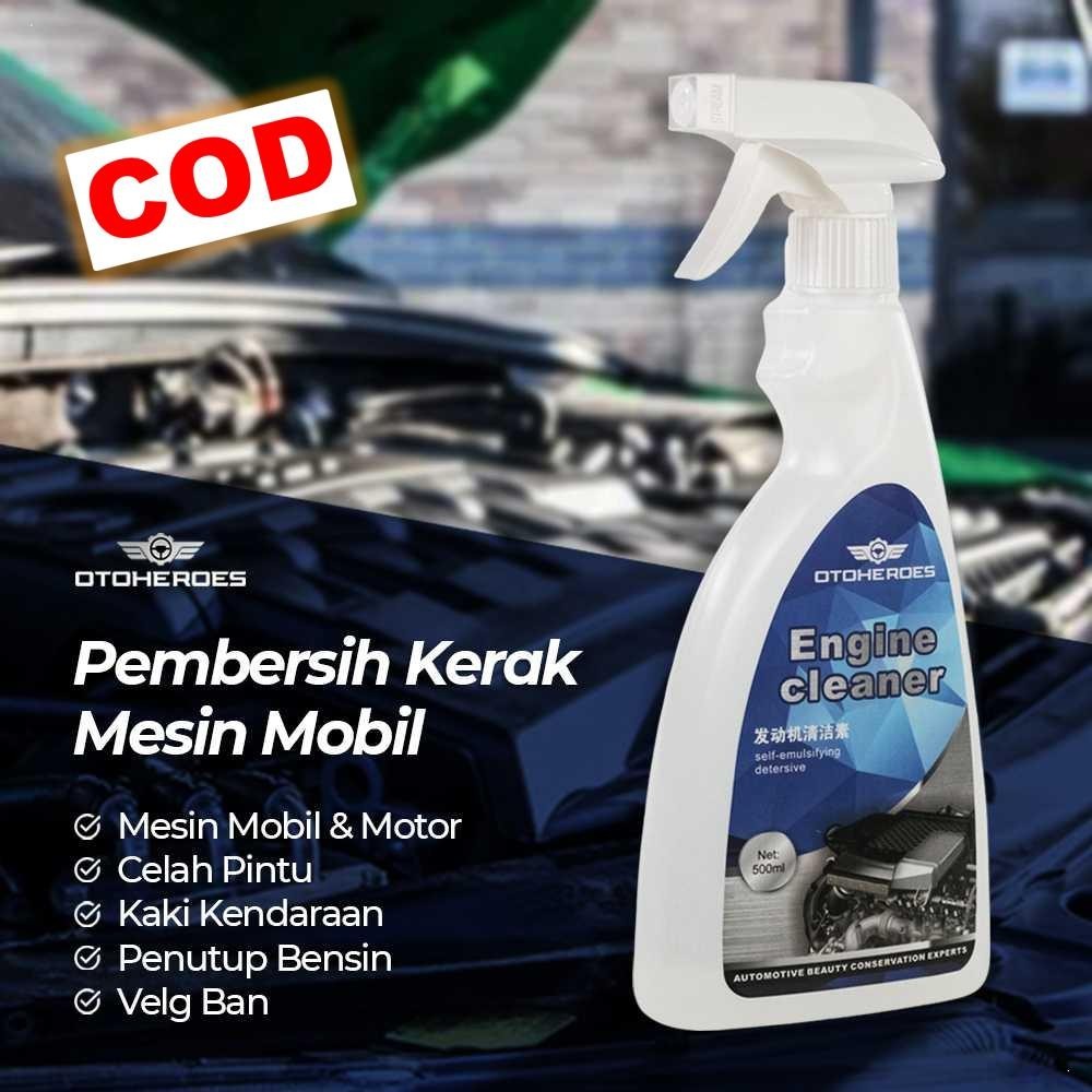 Jual Pembersih Karat Kerak Mesin Mobil Motor Kendaraan Engine Cleaner 500ml Penghilang Oli ...