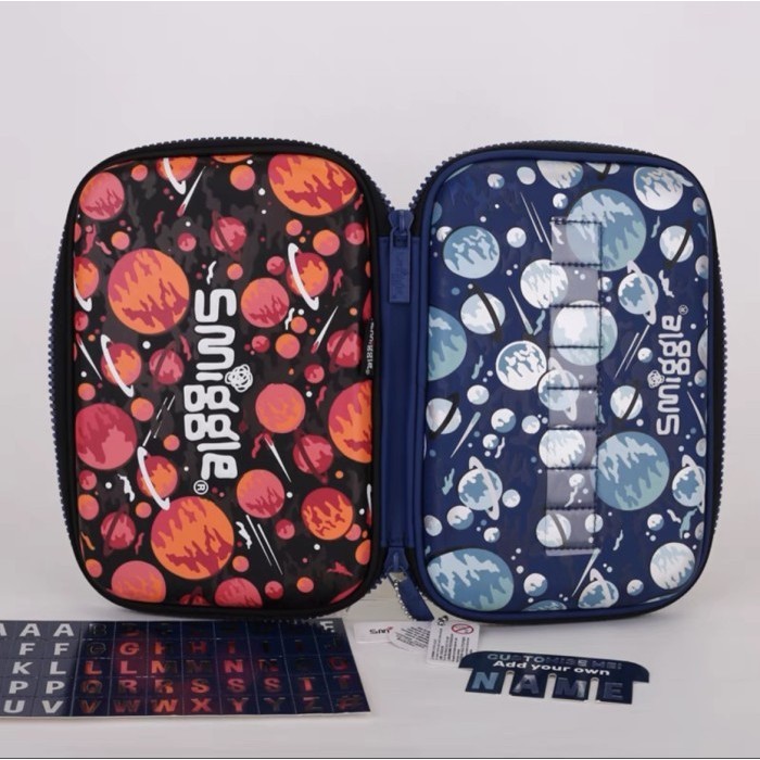 Jual Smiggle prime hardtop id pencil case dengan nama/kotak pensil ...