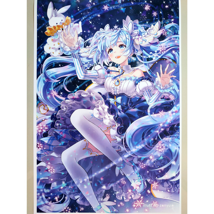 Jual Poster Hatsune Miku 12 Vocaloid Merchandise | Shopee Indonesia