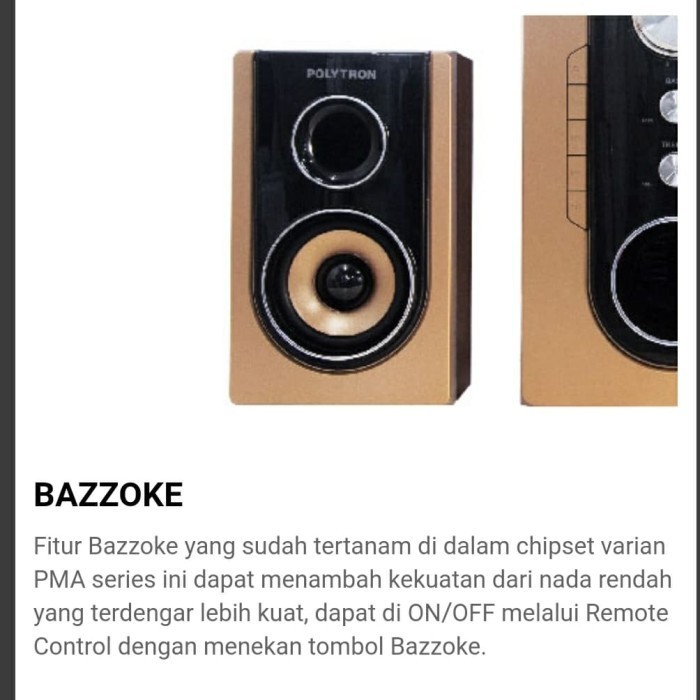 Jual Polytron Pma 9320 /W Multimedia Speaker 9320 Bluetooth Pma 9320 /B ...