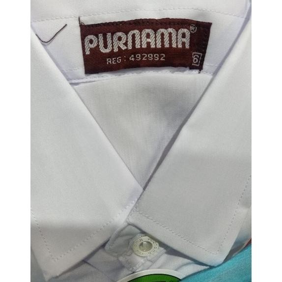 Jual Seragam Sekolah/ Hem Putih Lengan Panjang/ Kemeja Putih Lengan ...
