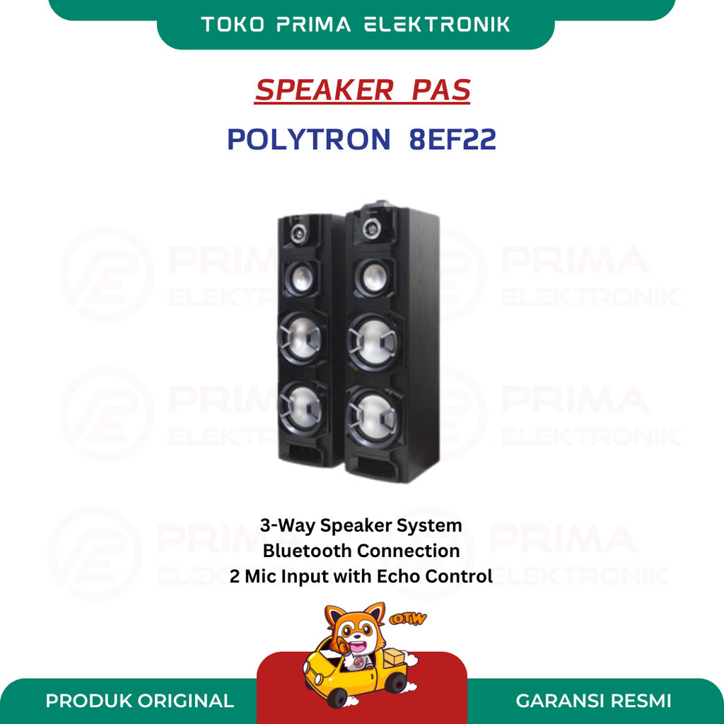 Jual POLYTRON SPEAKER PAS 8EF22 | Shopee Indonesia