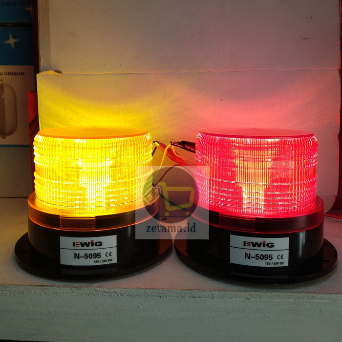 Jual Lampu Strobe Led / Warning Light Dc 12-24V Magnet N-5095 | Shopee ...