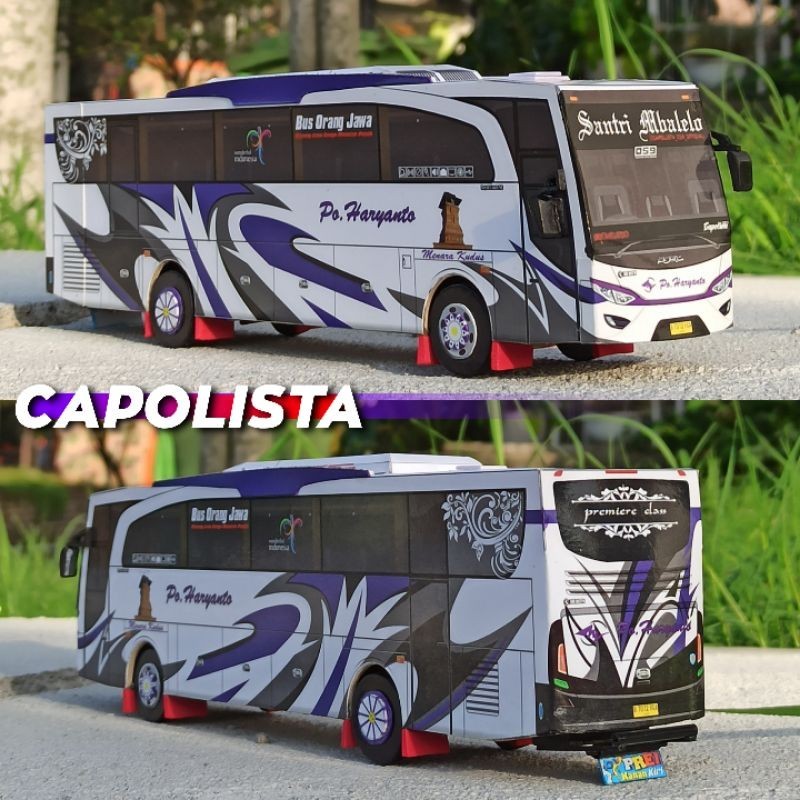 Jual PAPERCRAFT BUS SKALA 1:50 PO HARYANTO CAPOLISTA | Shopee Indonesia