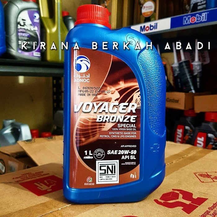 Jual Ready adnoc bronze 20w50 kemasan 1 liter | Shopee Indonesia