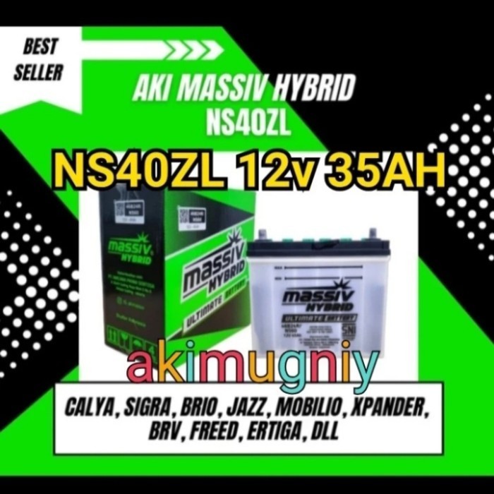 Jual Ready aki ns40zl hybrid basah 36b20l 36b19l incoe gold gs yuasa fb ...