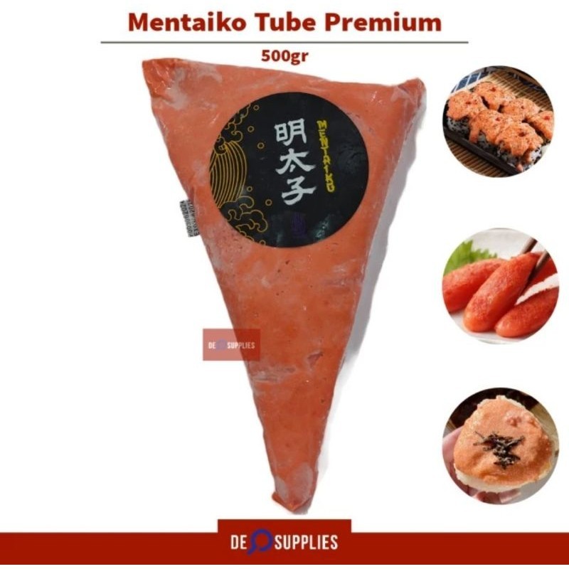 Jual Mentaiko Sauce Tube 500gr - Saus Mentai Saos Telur Ikan Pollock ...