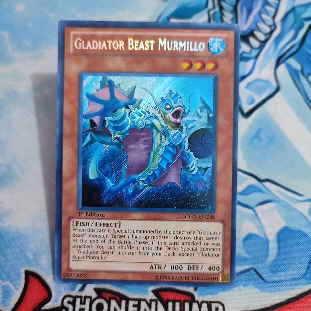 Jual yugioh gladiator beast murmillo LCGX secret rare original | Shopee ...