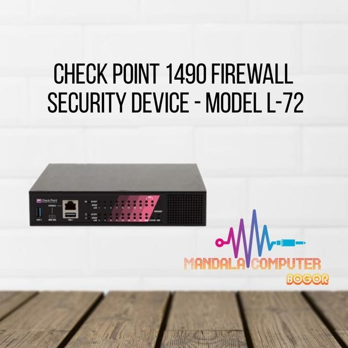 Jual Check Point 1490 Firewall Security Device Model L-72 Checkpoint ...