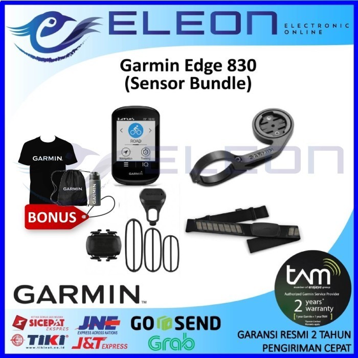 Jual Garmin Edge 830 Sensor Bundle Gps - Garansi Resmi Tam 2 Tahun ...