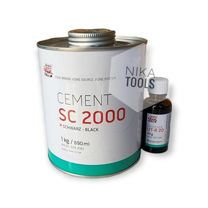 Jual Rema Tip Top Cement Sc2000 Termasuk Hardener Ut-R20 Star | Shopee ...