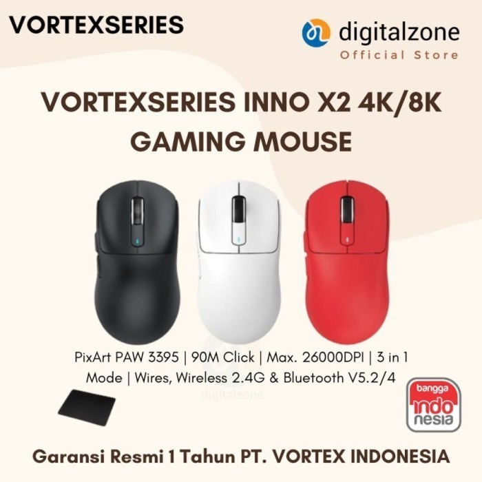 Jual VORTEXSERIES INNO X2 4K/8K - MOUSE | Shopee Indonesia