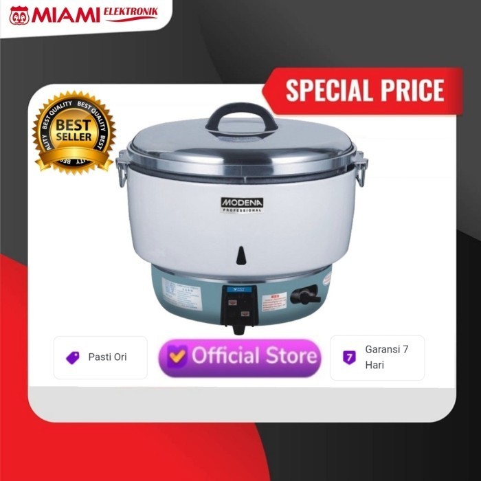 Jual Gas Rice Cooker Modena Cr1001G / Penanak Nasi Gas Cr 1001G ...