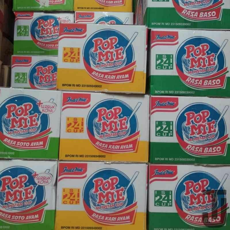 Jual Pop mie 75g varian rasa per dus isi 24 | Shopee Indonesia
