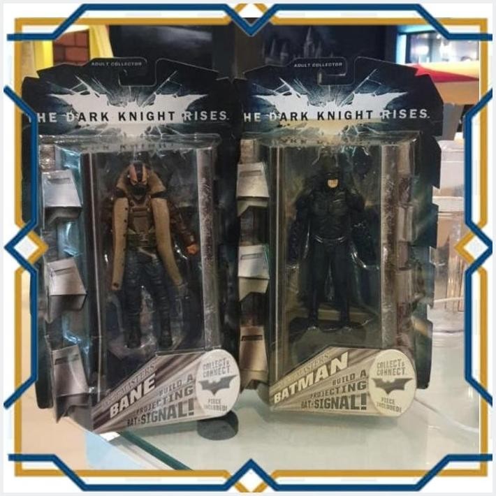 Jual [CPS] MATTEL DC TDKR MOVIE MASTERS BATMAN AND BANE SET | Shopee ...