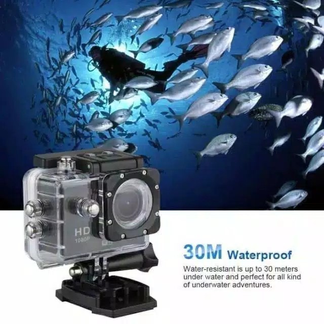 Jual Kogan Action Camera 12Mp Gambar Jernih Waterproof Fullhd | Shopee ...