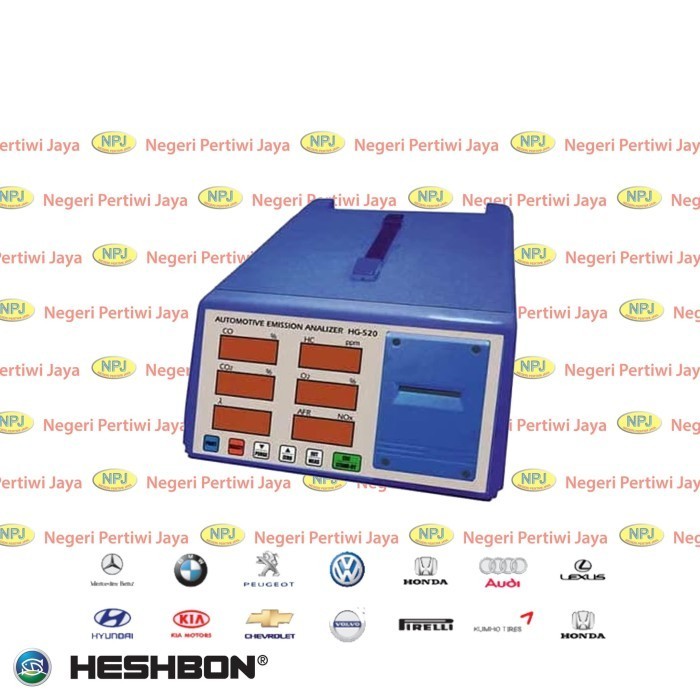 Jual Heshbon Exhaust Gas Analyzer HG-520 - Alat Uji Emisi Kendaraan ...