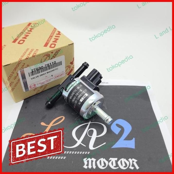 Jual [LLM] VALVE 3WAY VALVE MAGNETIC 3WAY 12V HT130 HINO DUTRO 27690 ...