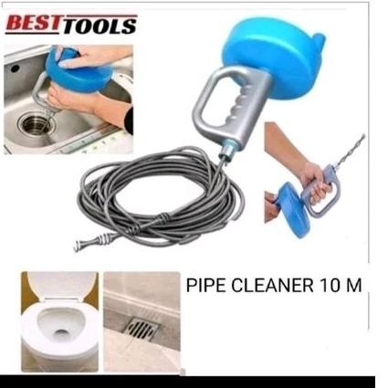 Jual Pipe Cleaner Alat Kawat Pembersih Saluran Pipa Air Mampet 10 Meter | Shopee Indonesia