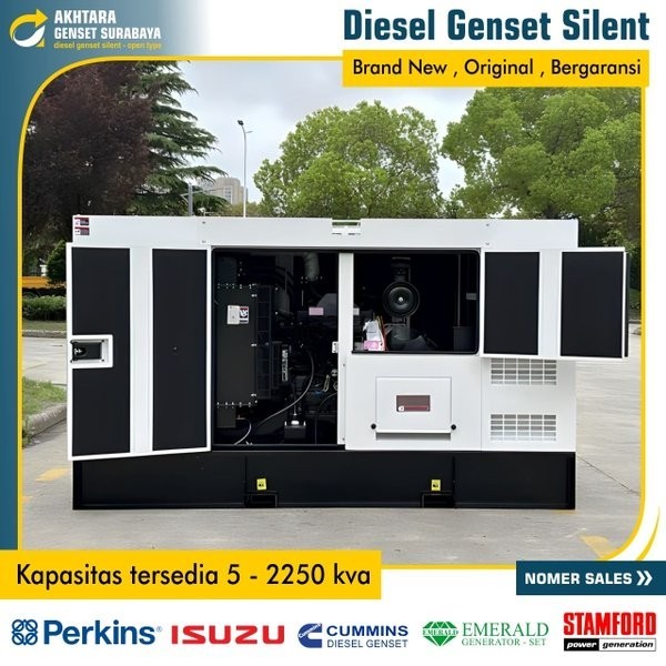 Jual Harga Genset Silent 300 Kva Perkins - Cummins - Isuzu - Emerald | Shopee Indonesia