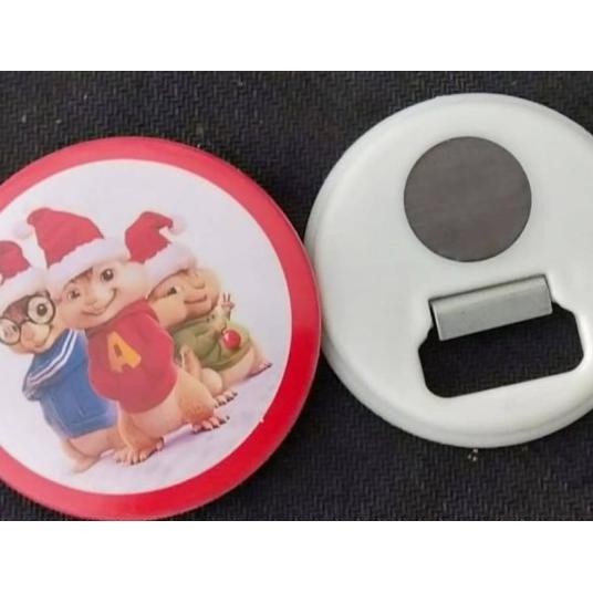 Jual Pin Magnet Buka Botol 58 @100Pcs/Magnet Kulkas/Souvenir Custom ...