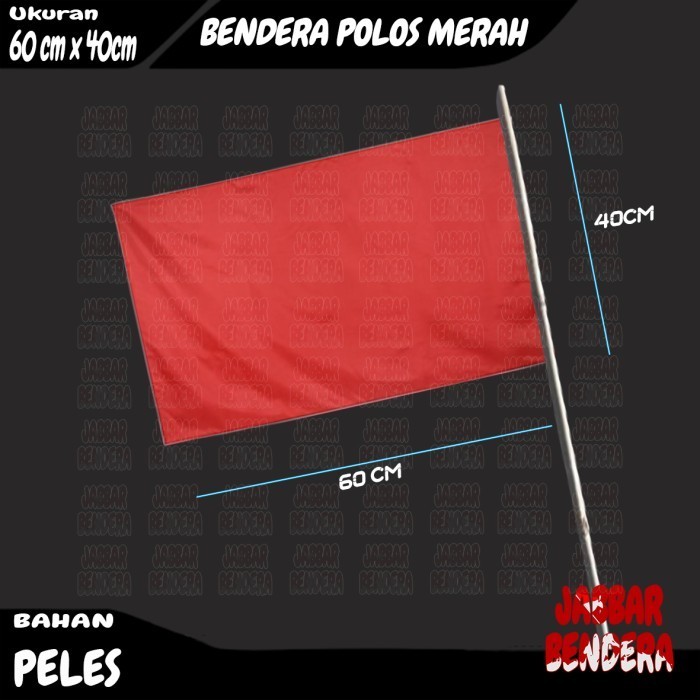 Jual best produk] Bendera Polos Merah | Shopee Indonesia