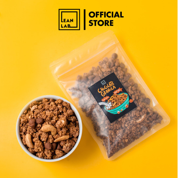 Jual Lean Lab Granola Chocolate 500gr K02 | Shopee Indonesia
