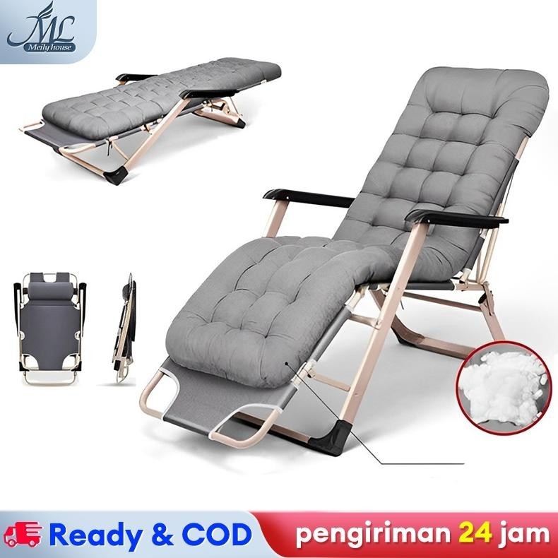 Jual Kursi Malas Tempat Tidur Lipat Portable Kursi Lipat Kursi Santai ...