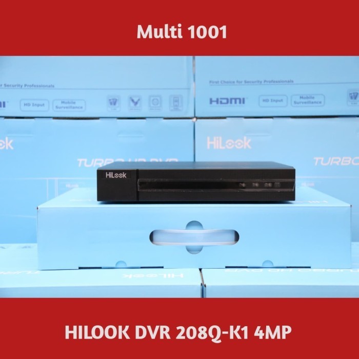 Jual Hilook 8 Channel 4Mp Dvr Turbo Hd 208Q K1 | Shopee Indonesia