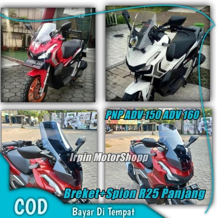Jual Variasi Honda Adv 150 Adv 160 Breket Spion R25 Original GMA NEMO ...