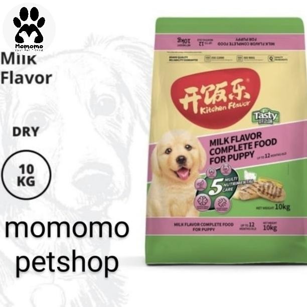 Jual HARGA DISC - Kitchen Flavor Puppy Tasty Milk Flavor Complete Food ...