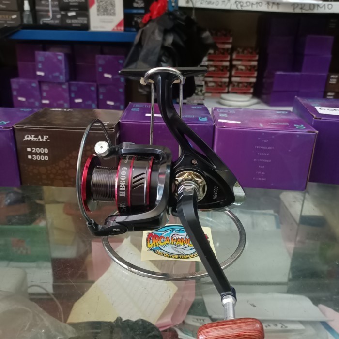 Jual Reel Hb Super Long Cast Spool Besi Handel Lipat Kayu | Shopee ...