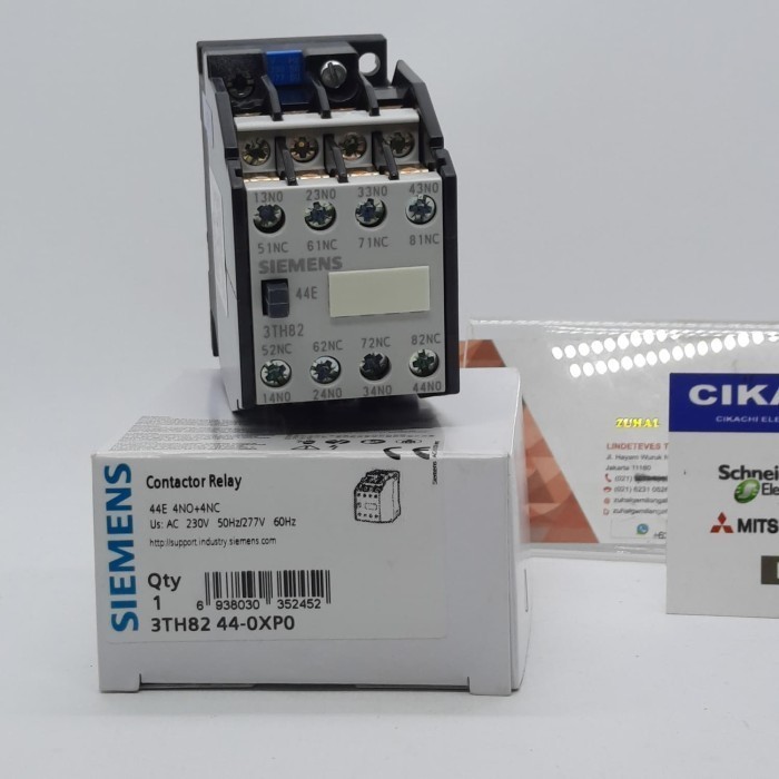 Jual 3Th8244-0X (42Vac) , Contactor Relay, Siemens | Shopee Indonesia