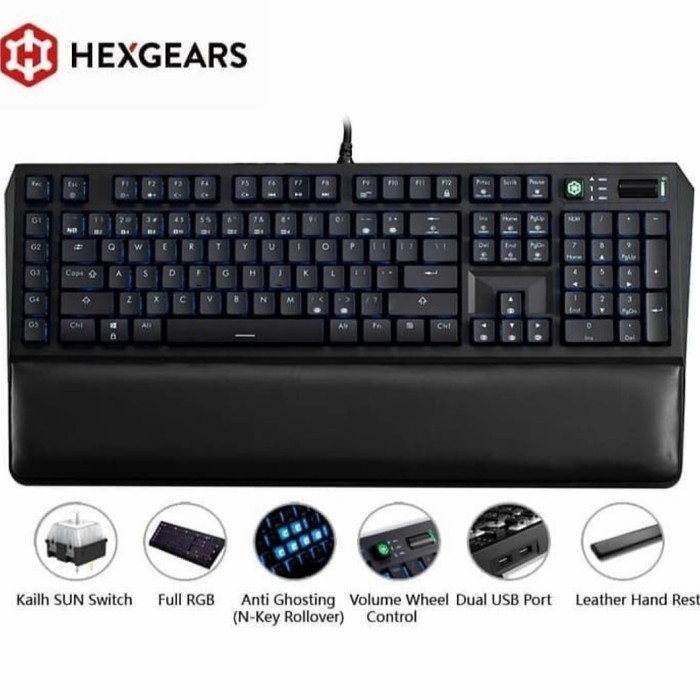 Jual Hexgears Gk60 Full Rg Mechanical Keyboard | Shopee Indonesia