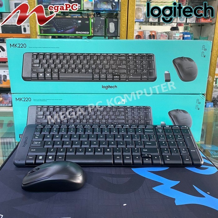 Jual Keyboard Wirelles Logitech Mk-220 | Shopee Indonesia