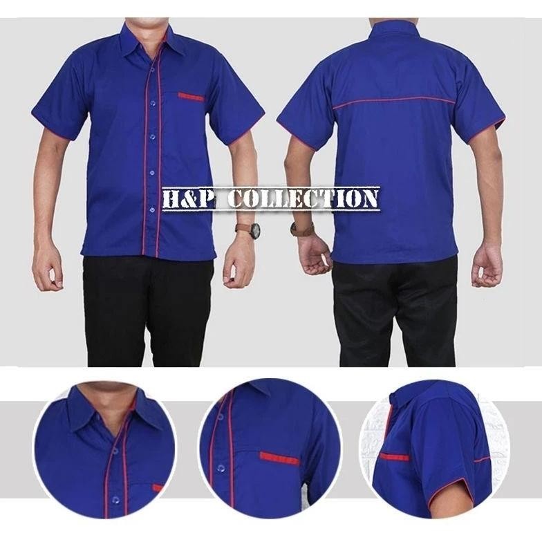 Jual Um57 Enzino Baju Kerja , Baju OB , Baju Cleaning Service ,Kemeja ...